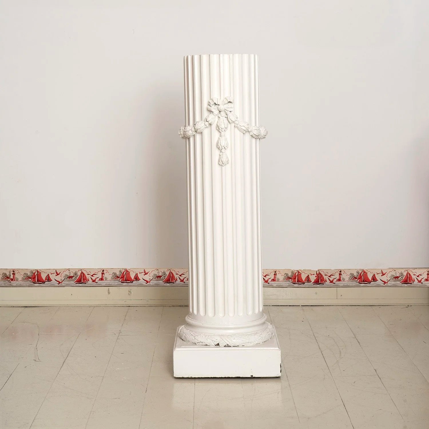 19TH-CENTURY DECORATIVE COLUMN